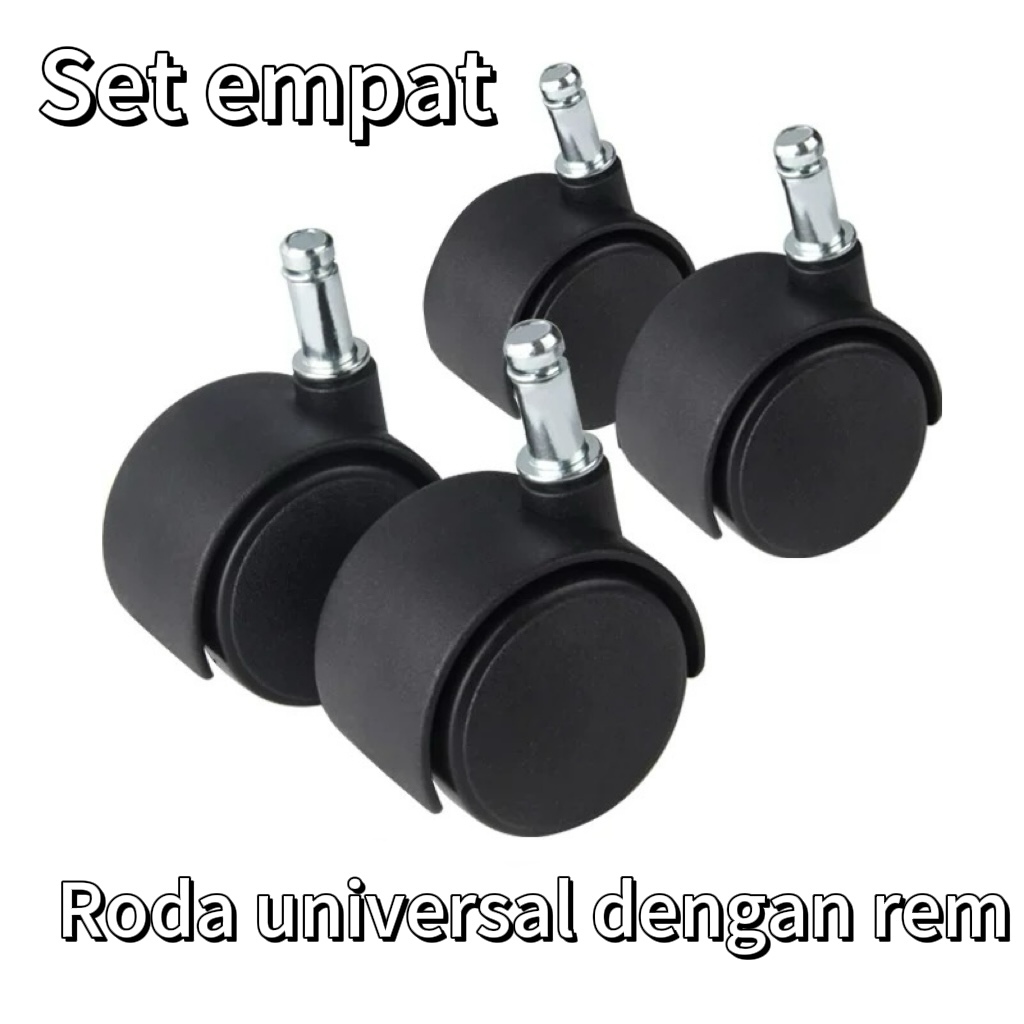 Jual Roda Stand hanger set isi 4 pc roda Roda 1,5 INCH Rak Roda ...