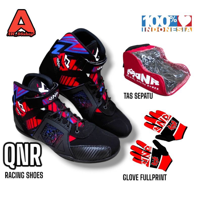 Jual SEPATU BALAP DRAG RACE ROAD RACE TOURING QNR RACING SHOES BIKERS ...