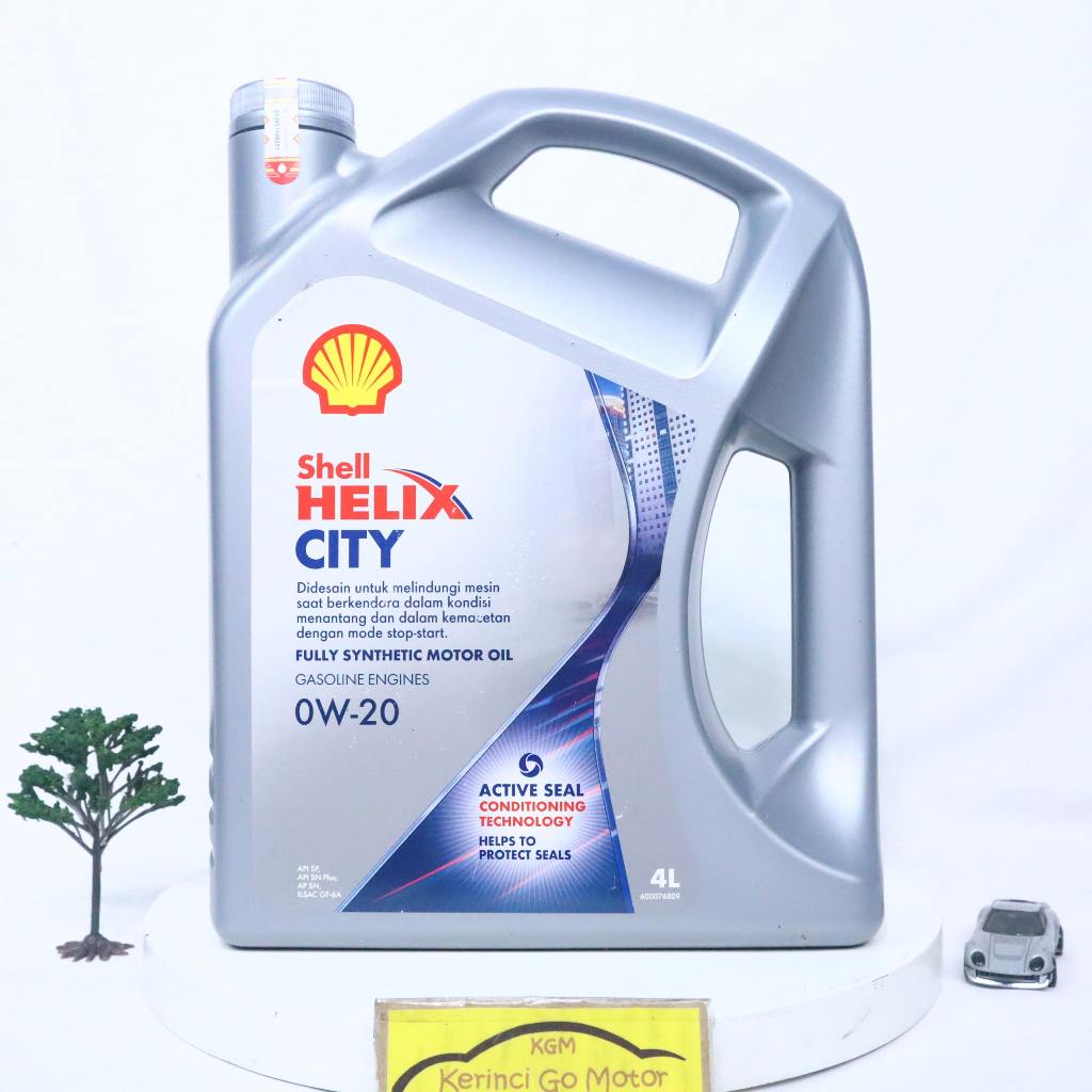 Jual Shell Helix City SAE 0W-20 4 Liter Api SP Oli Mobil Mesin Bensin ...