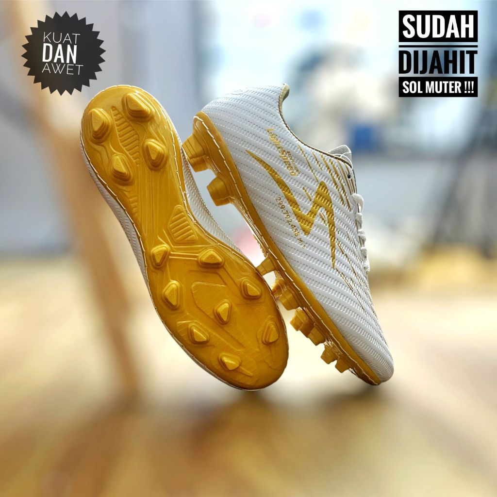 Jual Sepatu Bola anak-anak sudah dijahit sol kuat dan awet | Shopee ...