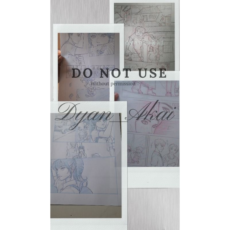 Jual OPEN COMMISSION JASA GAMBAR SKETSA KOMIK PANEL. STORYBOARD. DESAIN ...