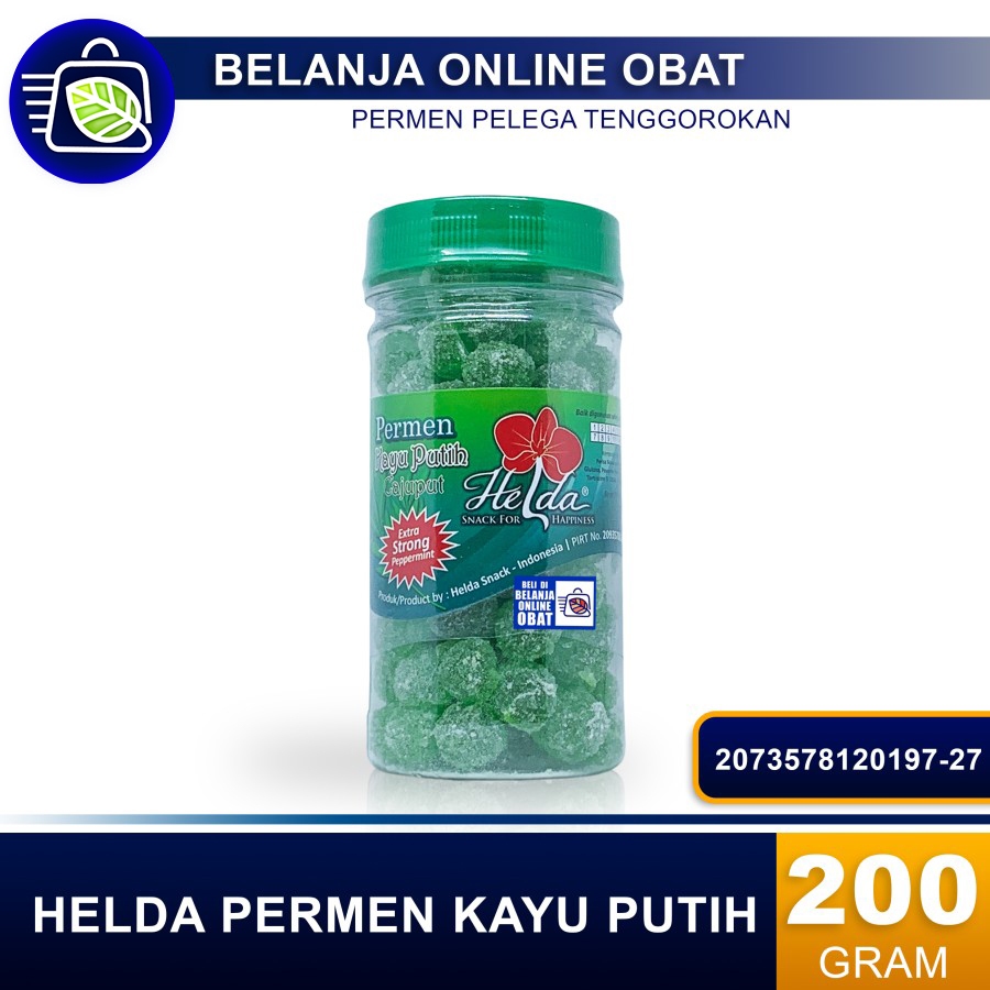 Jual PERMEN KAYU PUTIH HELDA 200 Gram | Shopee Indonesia