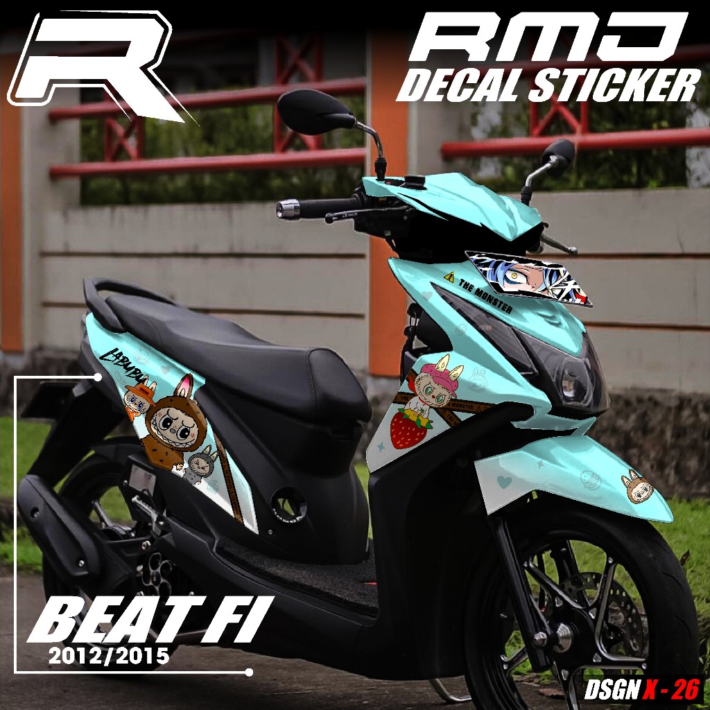Jual (COD) Decal Sticker Beat Fi Lama 2012 2013 2014 2015 full body ...