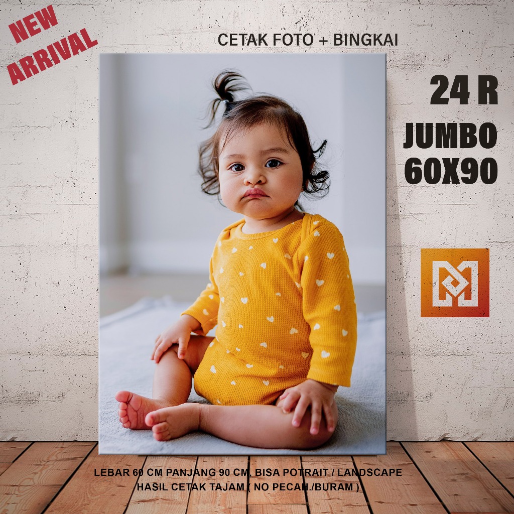 Jual CETAK FOTO 60X90 CM (24R) JUMBO MEDIA MDF CETA KTAJAM | Shopee ...