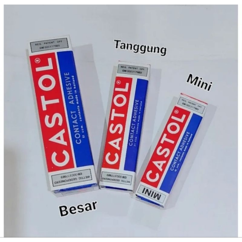 Jual Lem Castol Besar 51cc/kecil/ 21cc/ mini14cc | Shopee Indonesia