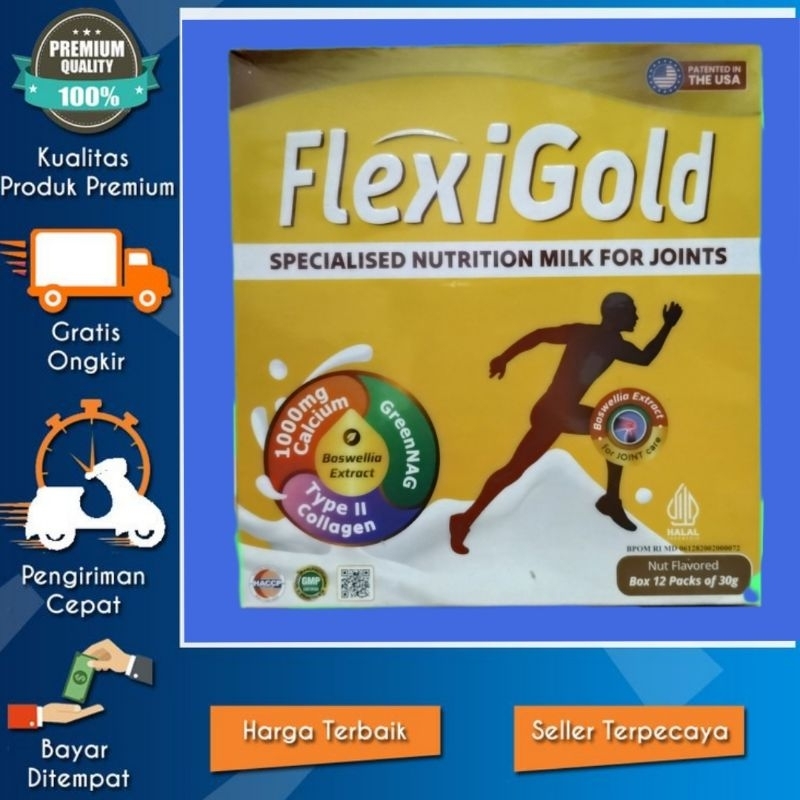 Jual FLEXIGOLD 100% ASLI ATASI NYERI TULANG SENDI | Shopee Indonesia