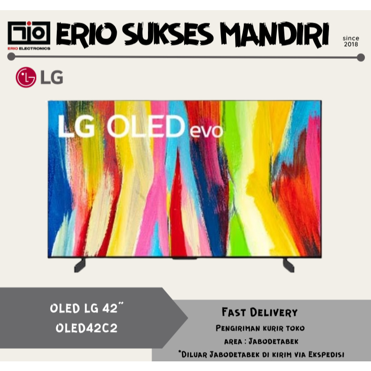 Jual LG 42C2 OLED 42 INCH DOLBY VISION ATMOS 42C2PSA C2 SMART TV UHD 4K ...