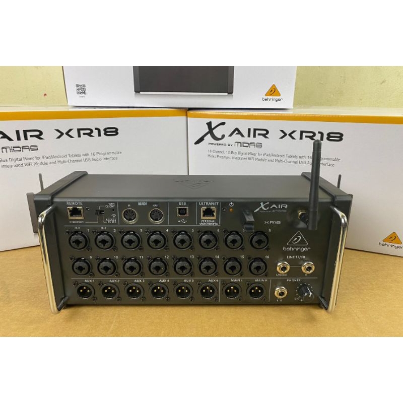 Jual Digital Mixer Behringer XR18 / X Air 18 support android | Shopee ...