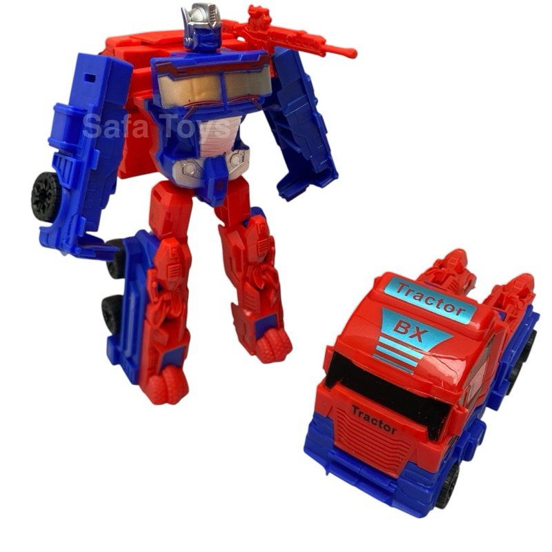 Jual Mainan Robot Transformasi Mecha Super 2in1 - Mini Robot ...