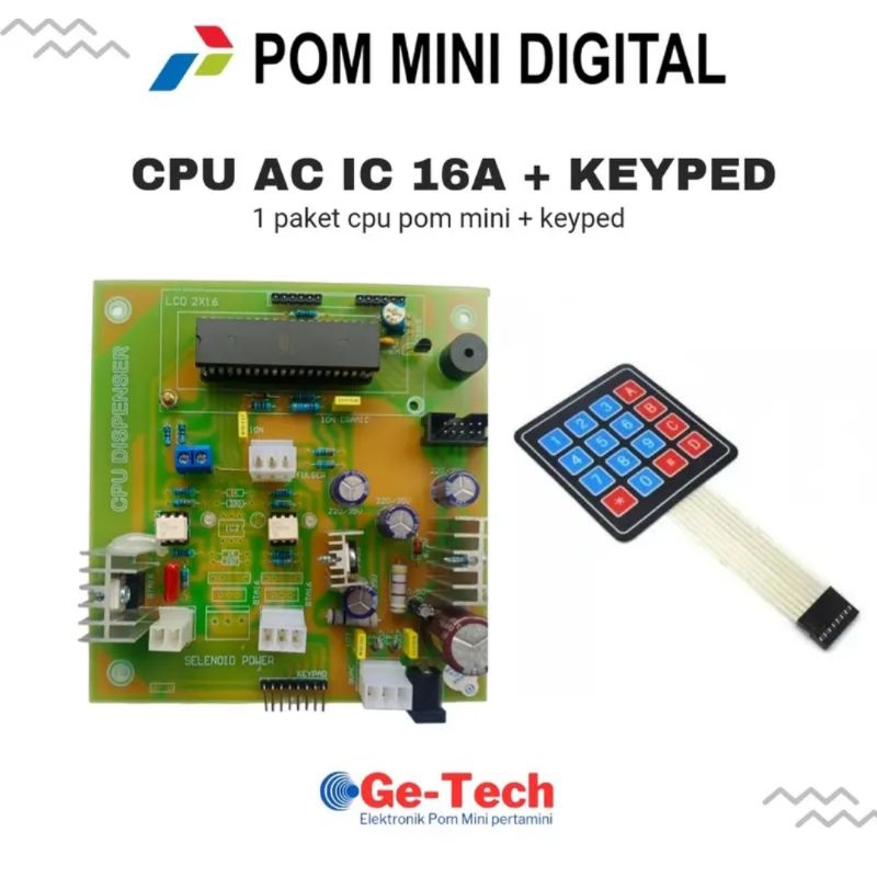 Jual Modul CPU Pom Mini + Keypad Program Standar | Shopee Indonesia
