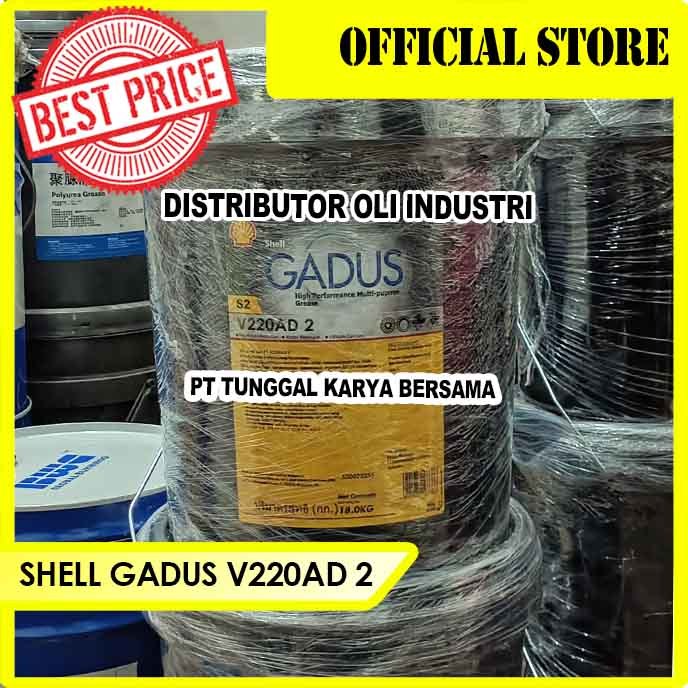 Jual SHELL GADUS S2 V220AD 2 | Shopee Indonesia
