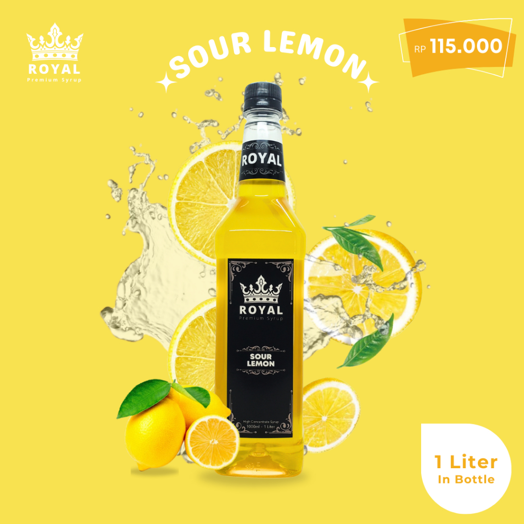 Jual Royal Sour Lemon Syrup - Sirup Lemon Asam (Premium Quality ...