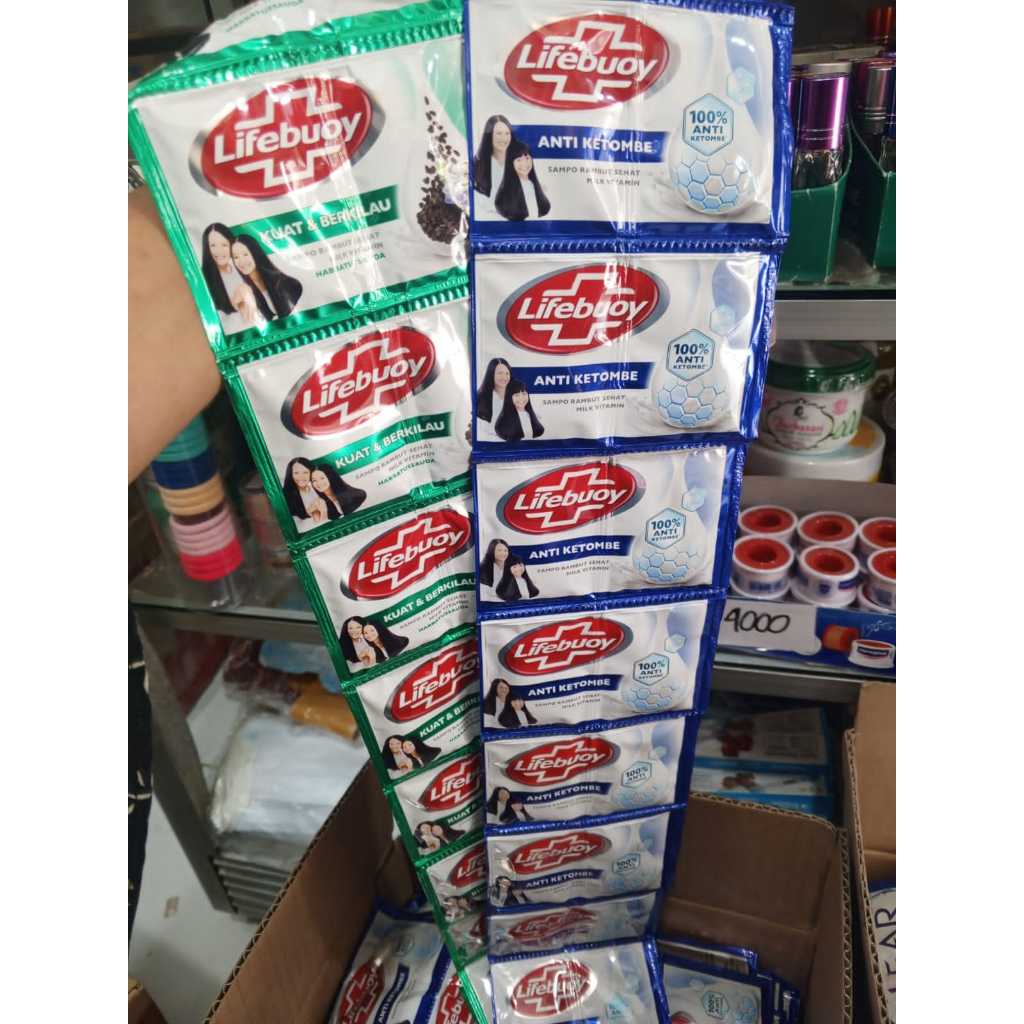 Jual Sampo Lifebuoy Renceng Isi 24 Sachet / Sampo Lifebuoy | Shopee ...