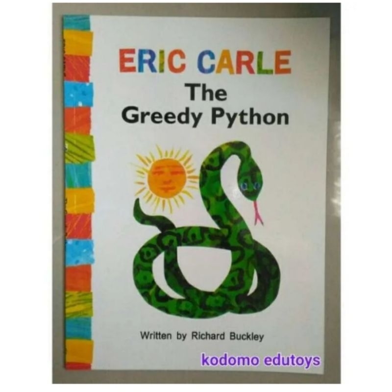 Jual Eric Carle The Greedy Python | Shopee Indonesia