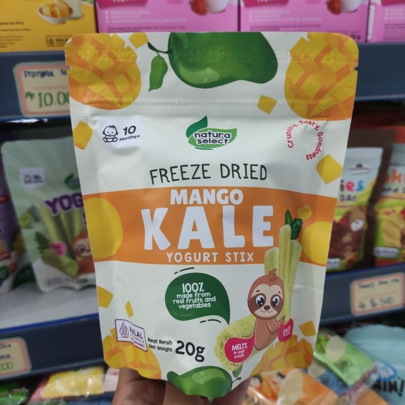 Jual Natura Select Yogurt Stix 20gr//Yogurt Stix Freeze Dried 10bln ...