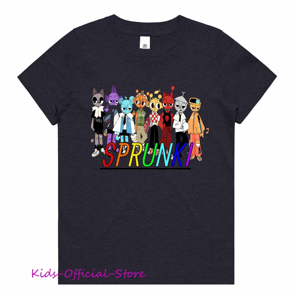Jual Baju Kaos anak Incredibox Sprunki baju katun 30s Kaos seprungki ...