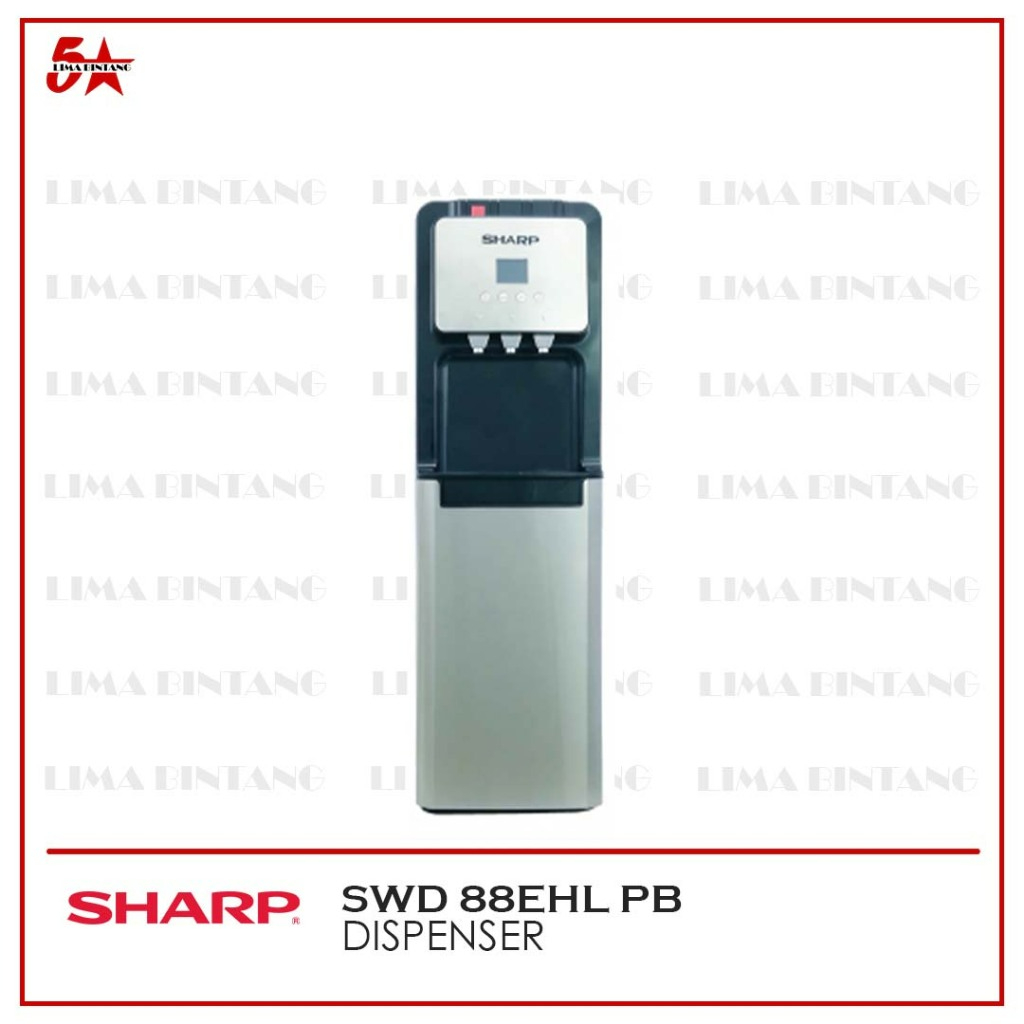 Jual DISPENSER GALON BAWAH SHARP SWD-88EHL-PB SWD 88 SELF CLEANING FILTER | Shopee Indonesia