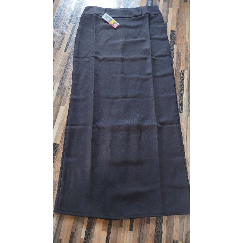 Jual Rok Coklat Lipit Belakang / Rok kerja / Rok Kuliah / Ukuran sampai ...