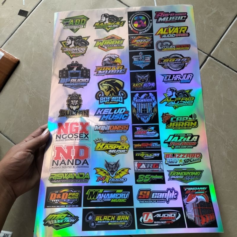 Jual STIKER ABD AUDIO | STIKER SULTAN AUDIO | STIKER BP AUDIO | STIKER ...
