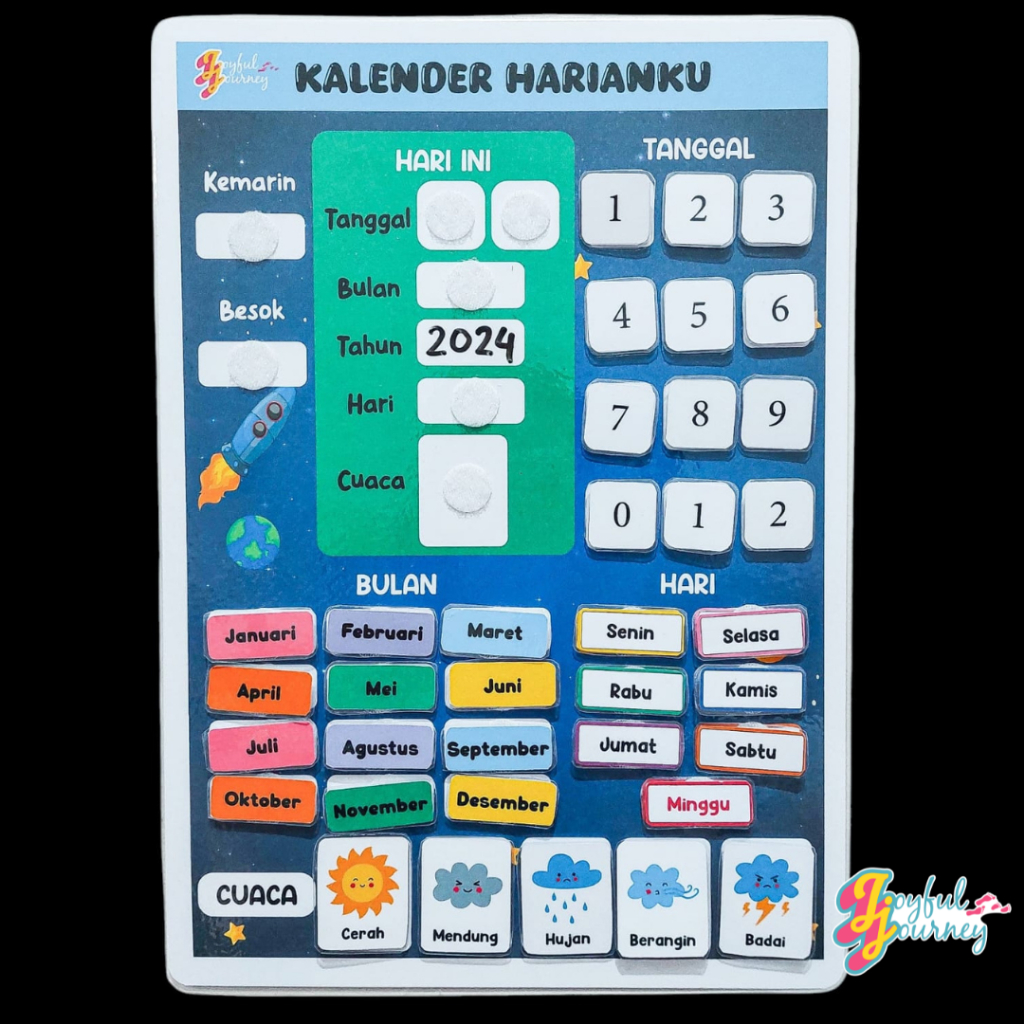 Jual Aktivitas Kalender Anak My Activity Calender for Kids Mainan ...