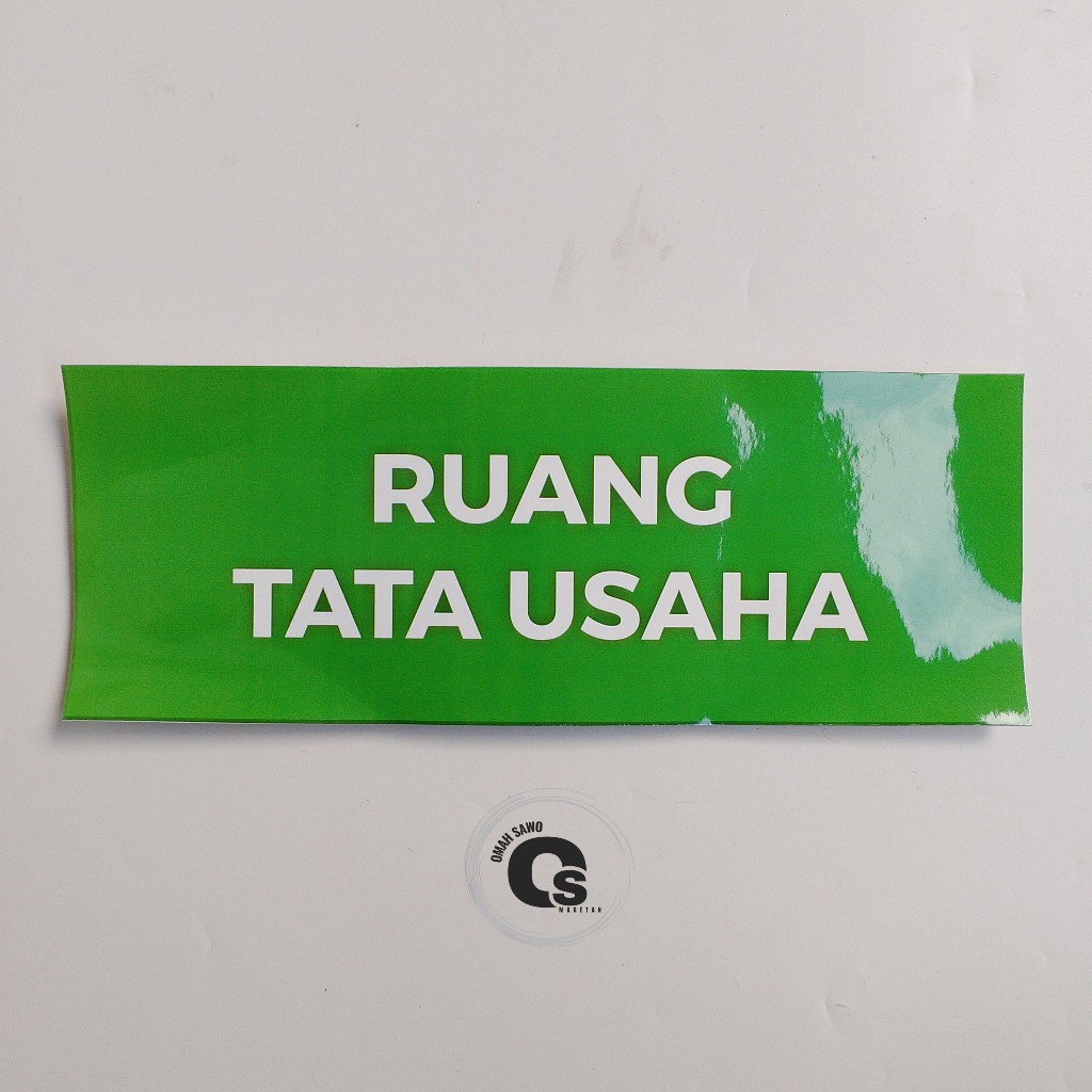 Jual Stiker Ruang Tata Usaha - Stiker Sekolah - Stiker TU | Shopee ...