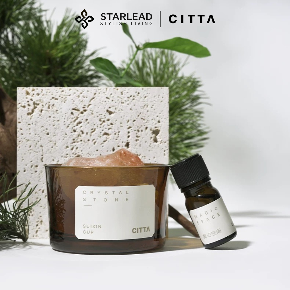 Jual STARLEAD - CITTA Heart Desire Luminous Crystal Stone Aromatherapy ...