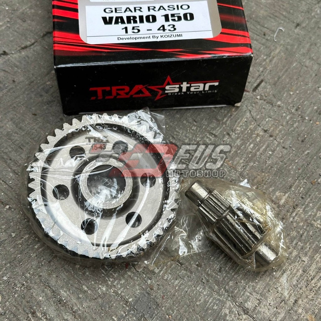 Jual GEAR GIGI RASIO SET TRA STAR VARIO 125 VARIO 150 PCX CBU 14/42 14 ...