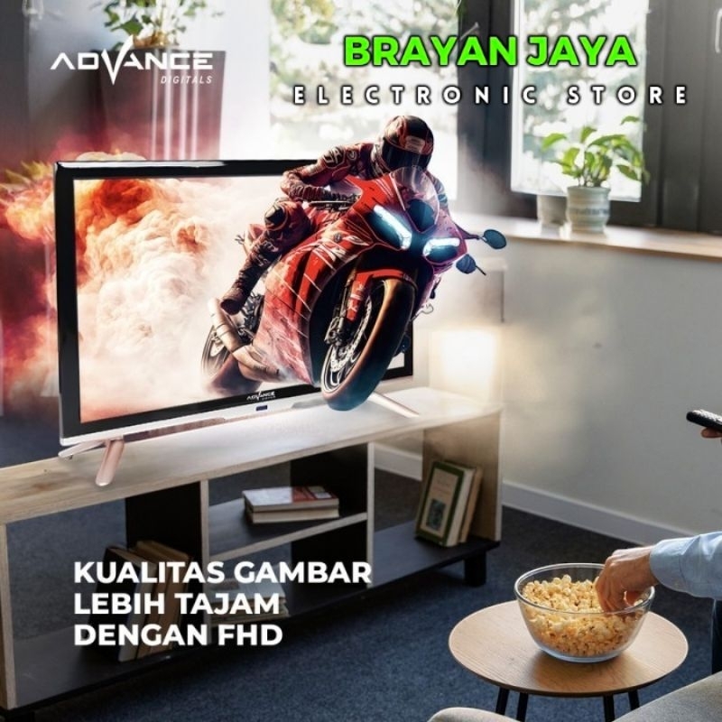 Jual LED TV ADVANCE ADV-2402T DIGITAL TV/ADV-2430A SMART TV UKURAN 24 ...