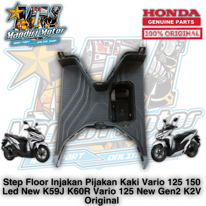 Jual 64310-K59-A70ZB Step Floor Lantai Pijakan Kaki Vario 125 150 LED 2018 - 2021 Vario 125 Gen2 ...