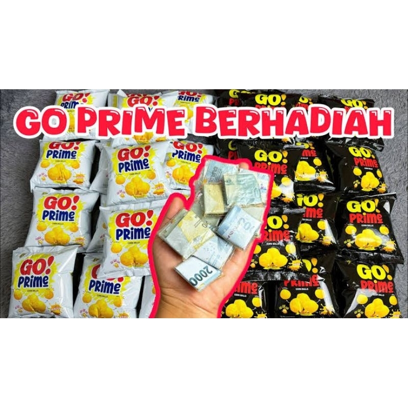 Jual Ciki Go Prime Berhadiah uang tunai - snack Go prime 1 renceng isi ...