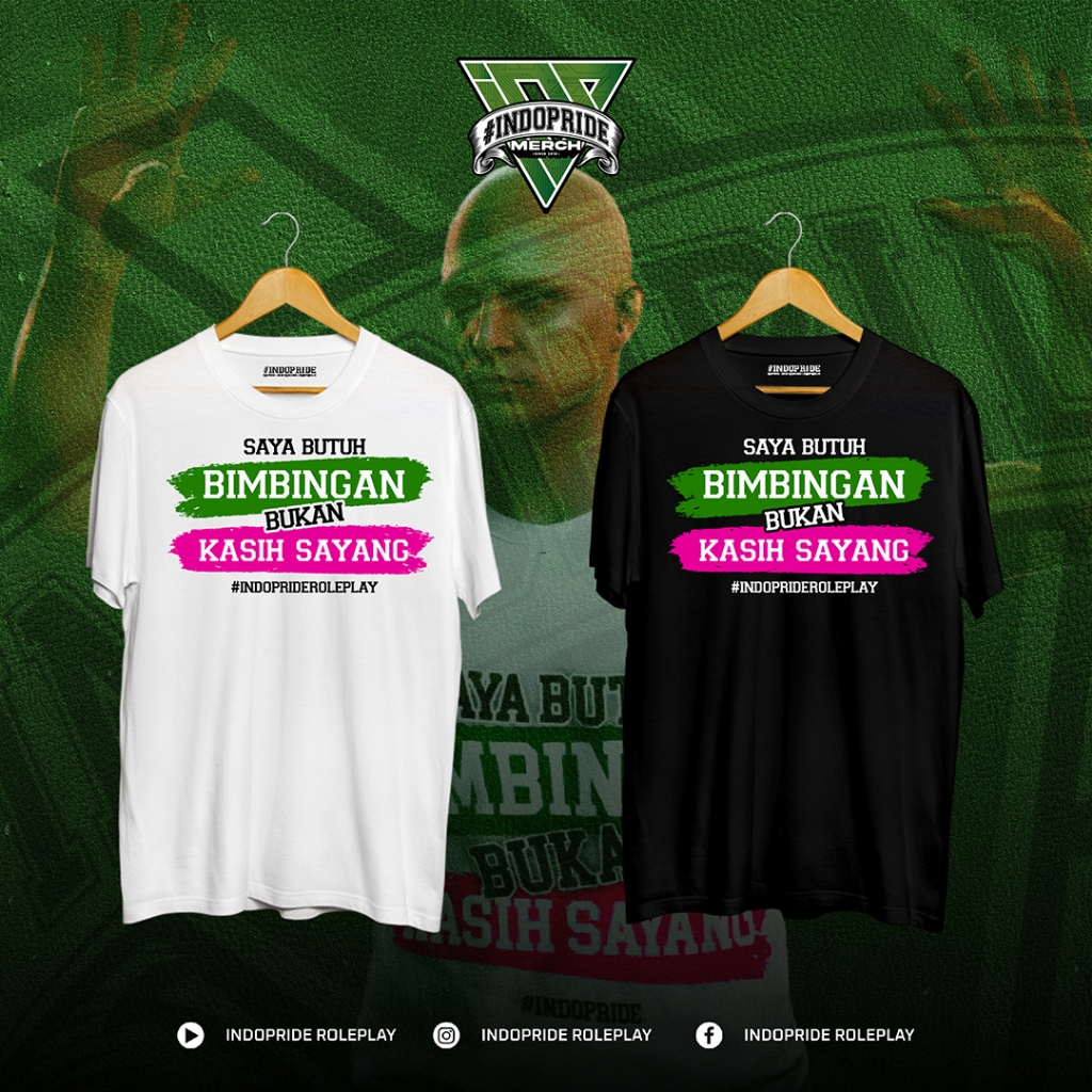 Jual [WARGA BARU/BOREN] KAOS #INDOPRIDE ROLEPLAY MERCH EDISI UNLIMITED | Shopee Indonesia