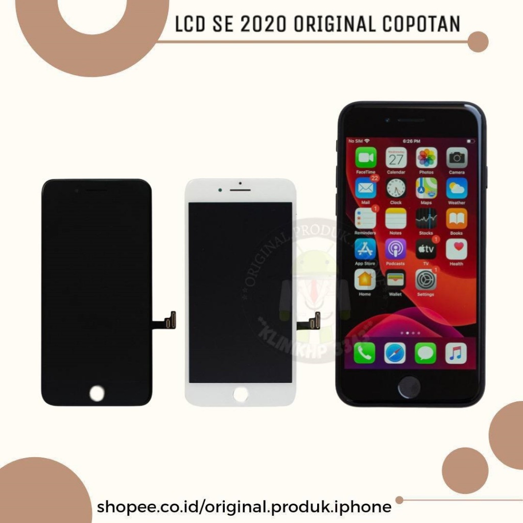 Jual LCD TOUCHSCREEN SE 2020 COPOTAN | Shopee Indonesia