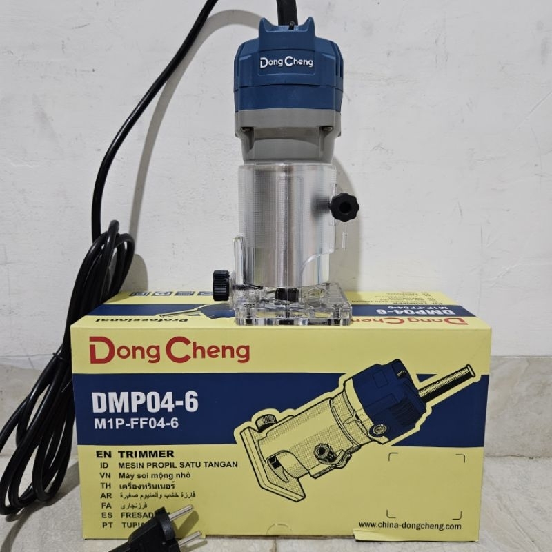 Jual Mesin Profil Kayu DongCheng DMP04-6 Trimmer Putra Inti | Shopee ...