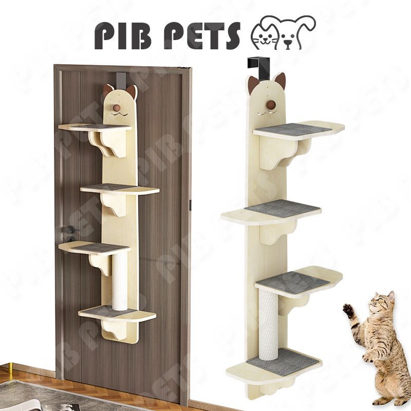 Jual Wooden Garukan Kucing Gantung Cat Tree Cat Tower Mainan Kucing Cat ...