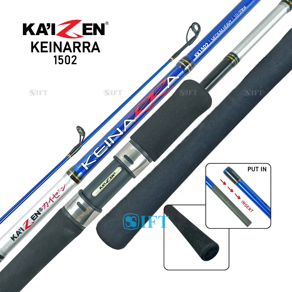 Jual Joran KAIZEN KEINARRA | Solid Tip Carbon | 150 165 180 | Kolam Galatama Lele Bawal Patin ...