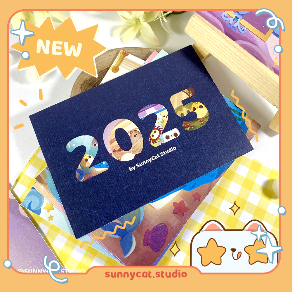 Jual Kalender 2025 SunnyCat Studio Zodiac Series | Shopee Indonesia