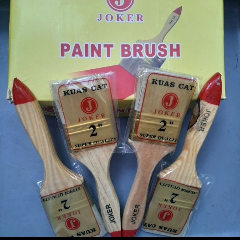 Jual kuas 2" kuas cat 2 inch, kuas cat 2 dim | Shopee Indonesia