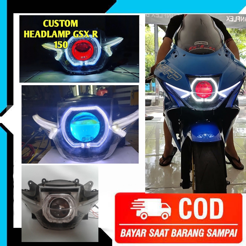 Jual Lampu Biled GSX 150 R/S Paket Lengkap | Shopee Indonesia