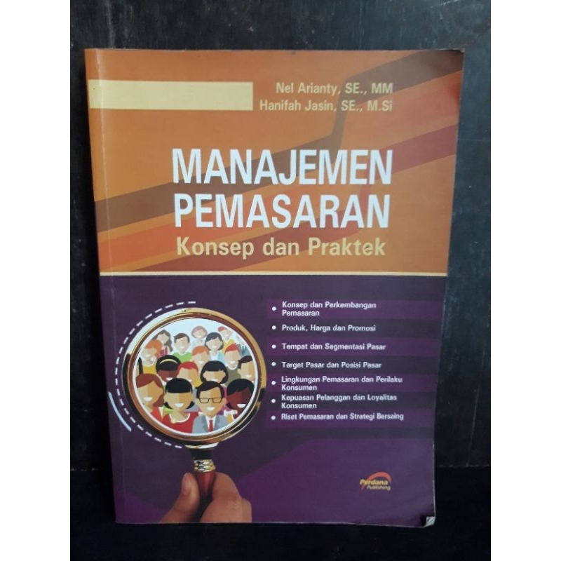 Jual BUKU MANAJEMEN PEMASARAN KONSEP DAN PRAKTEK | Shopee Indonesia