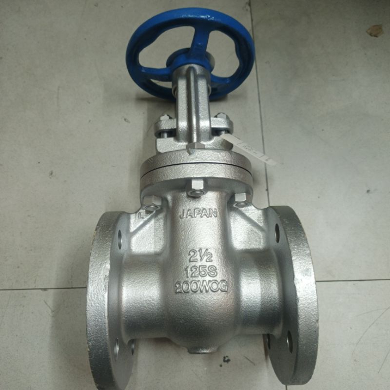 Jual Gate Valve Cast Iron KITZ 2 1/2" Inch Flange Class 125s 200Wog FCL ...