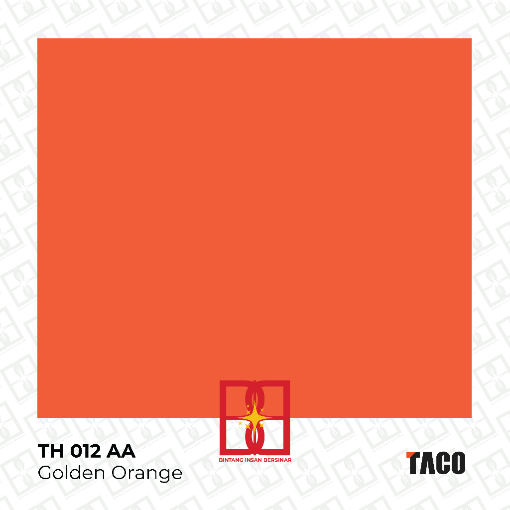 Jual TACO HPL TH 012 AA (Golden Orange) | Shopee Indonesia