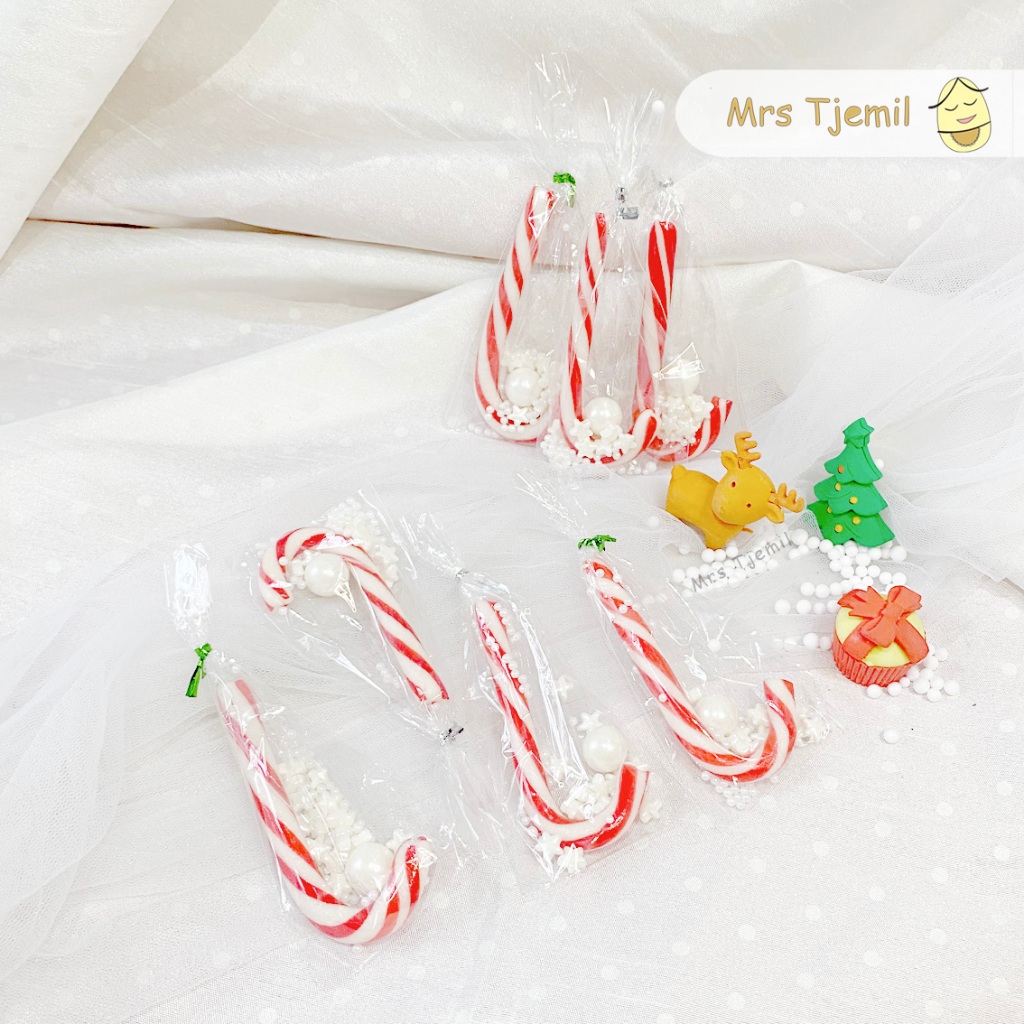 Jual Permen Tongkat Natal 7cm Candy Cane Christmas Souvenir Parcel ...