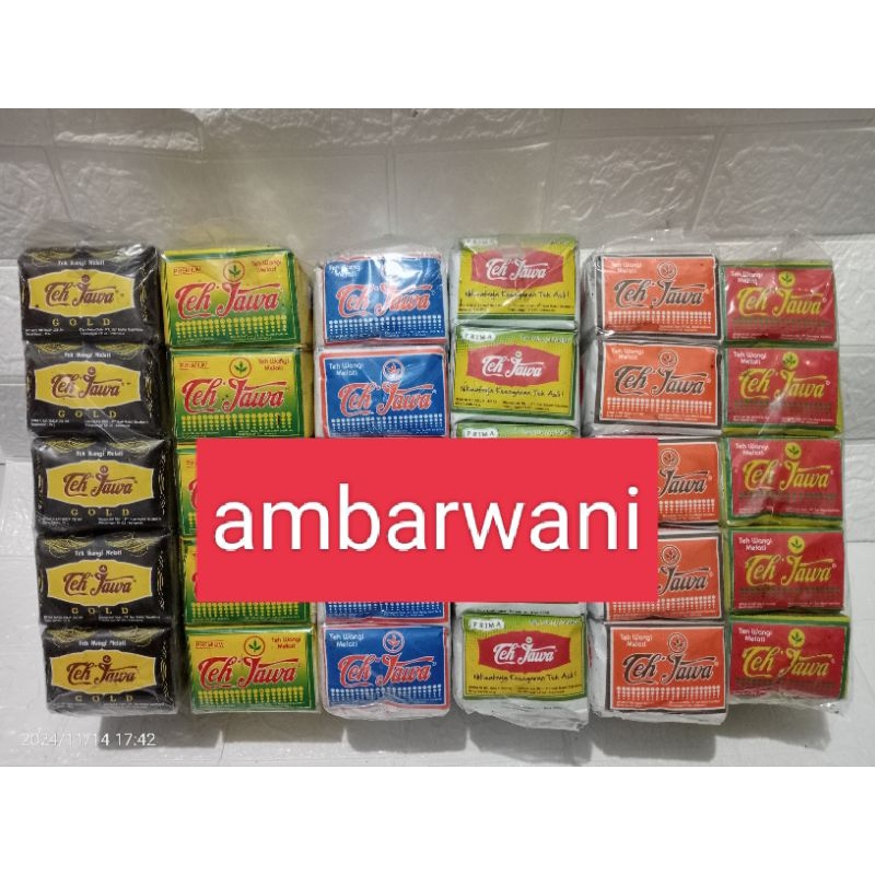 Jual TEH Jawa gold/Teh Jawa kuning/Teh Jawa biru/Teh Jawa prima/Teh ...