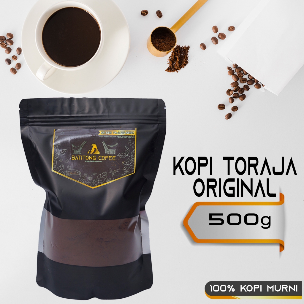 Jual KOPI BUBUK TORAJA ORIGINAL 100% ROBUSTA | Shopee Indonesia