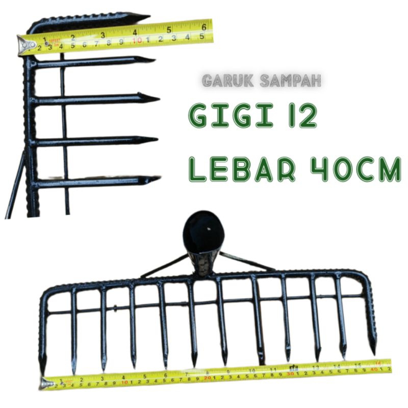 Jual GARUK SAMPAH GIGI 12 GARUK FULL BESI BETON | Shopee Indonesia