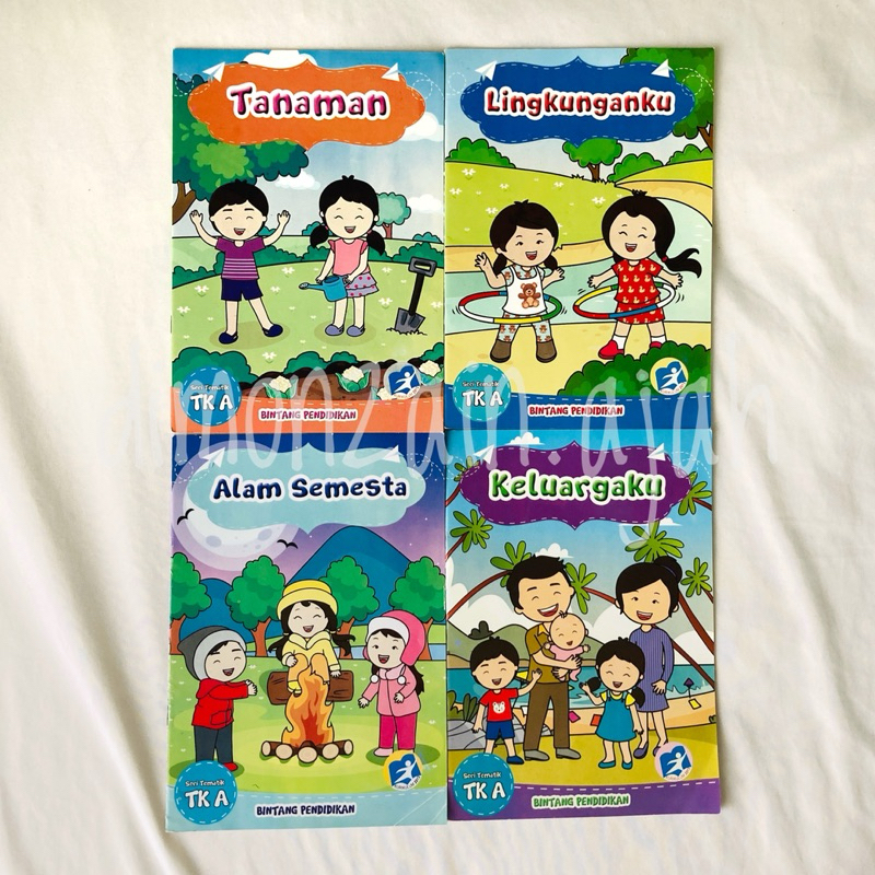 Jual Buku Pelajaran anak PAUD - anak TK - preschool book | Shopee Indonesia