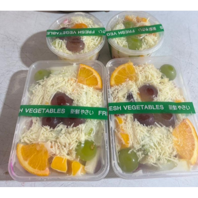 Jual ANEKA SALAD BUAH FULL BUAH NO JELLY DAN BUAH POTONG SEGAR BARU ...