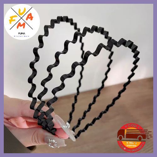 Jual Bando Sirkam Besi Kawat Hitam Bando Sisir Pria Wanita / Bando ...