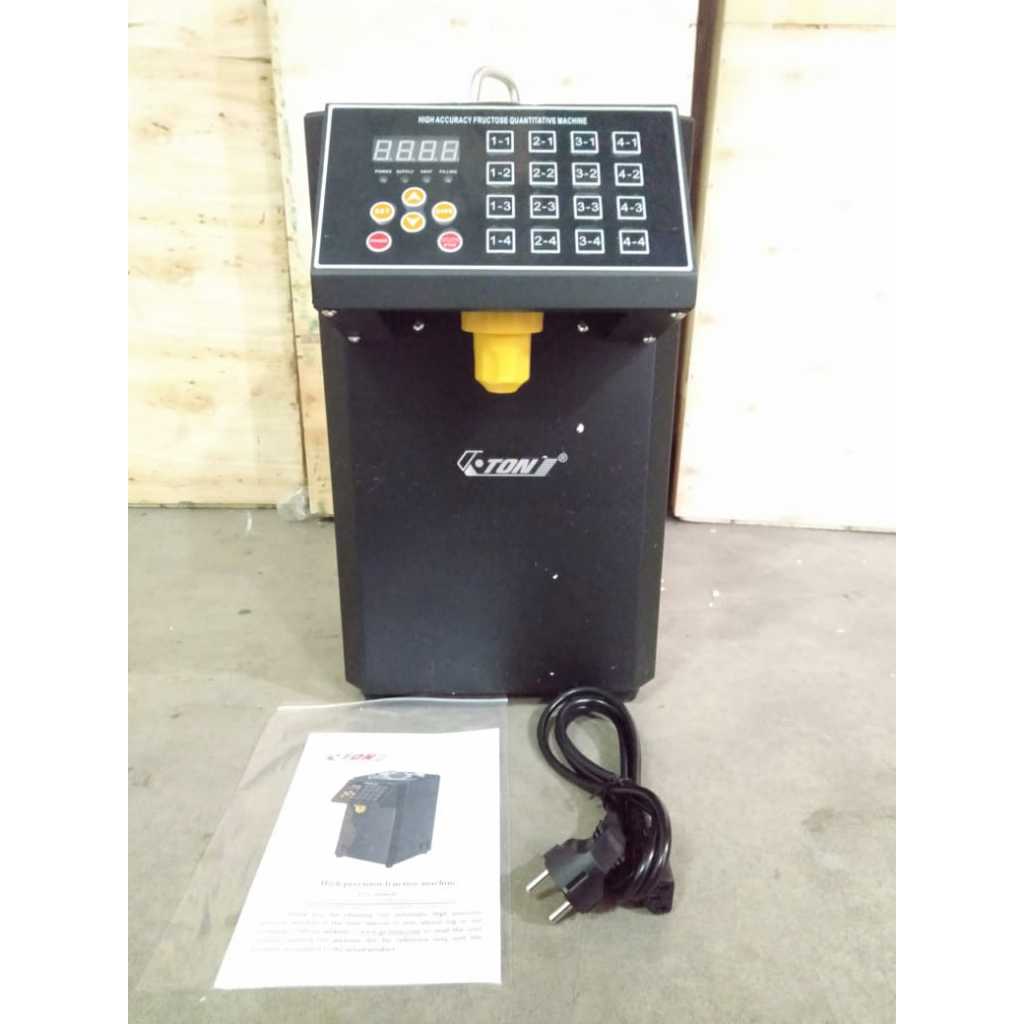 Jual Willman ET-GT06 Syrup Dispenser Mesin Penakar Sirup Gula Cair ...