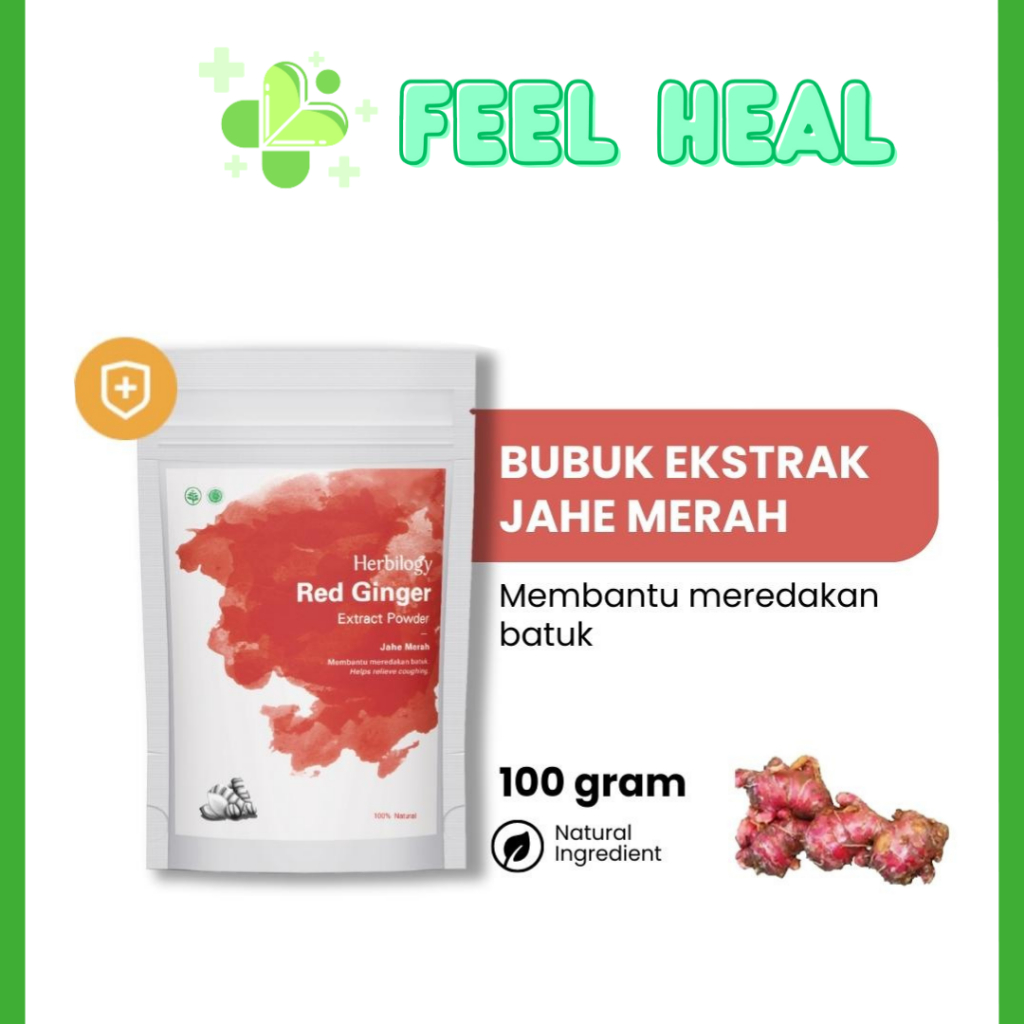 Jual Herbilogy Red Ginger (Jahe Merah) Extract Powder 100g | Shopee ...